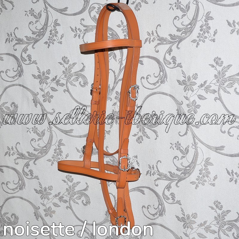 Snaffle portuguese bridle PEDRO LOPES "rameada"
