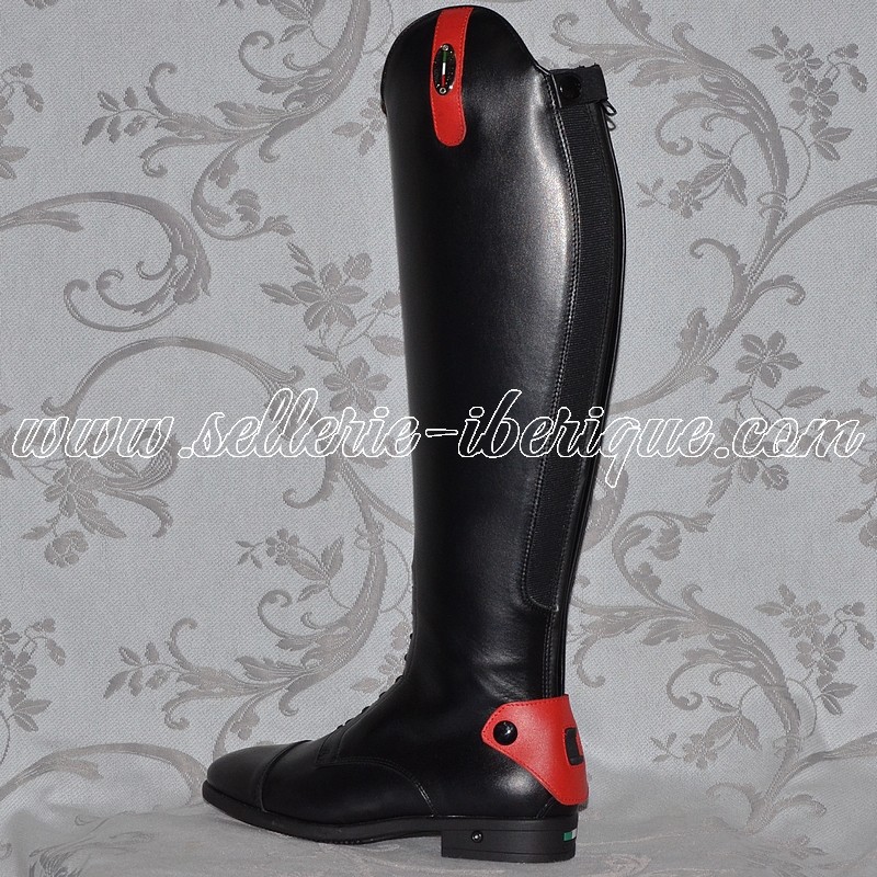Leather riding boots Fellini - Top 1707