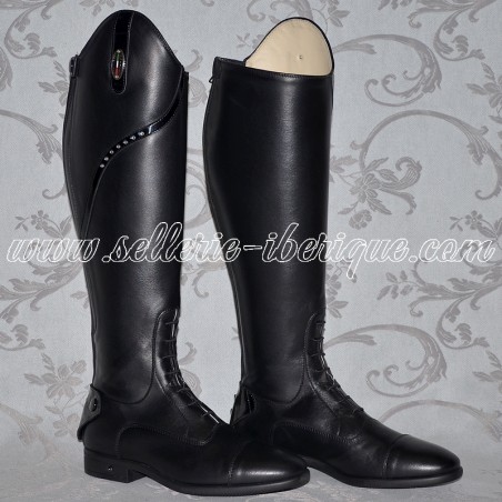 Leather riding boots Fellini - Top 1608