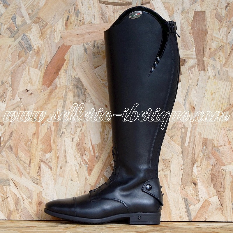Leather riding boots Fellini - Top 1403